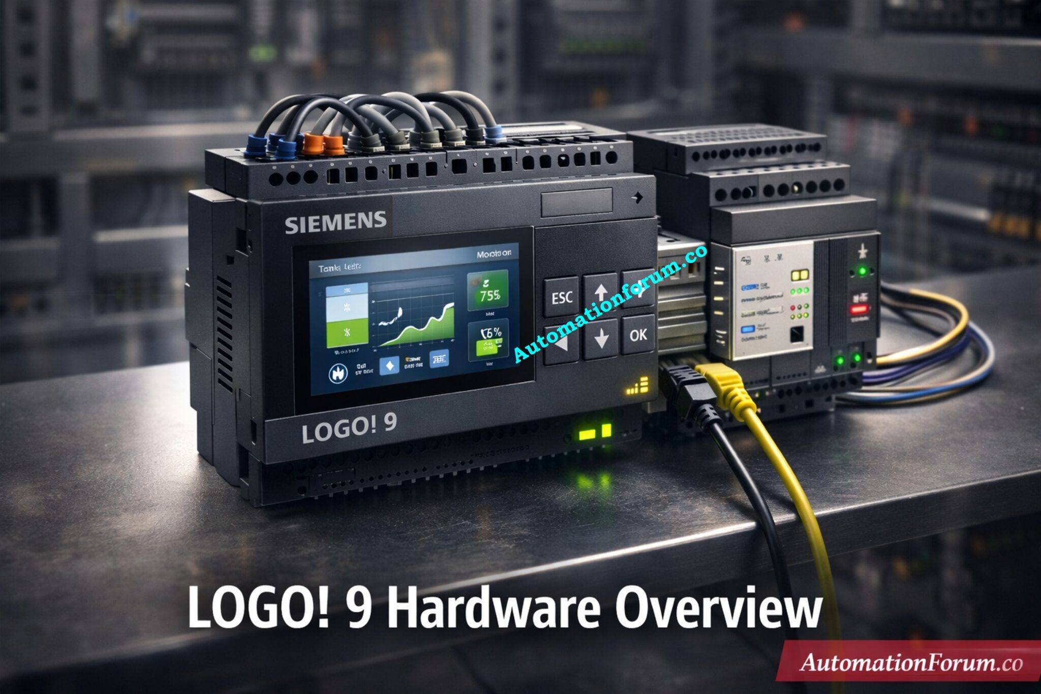 Siemens LOGO! 9 Explained: Features, Comparison with Older Controllers