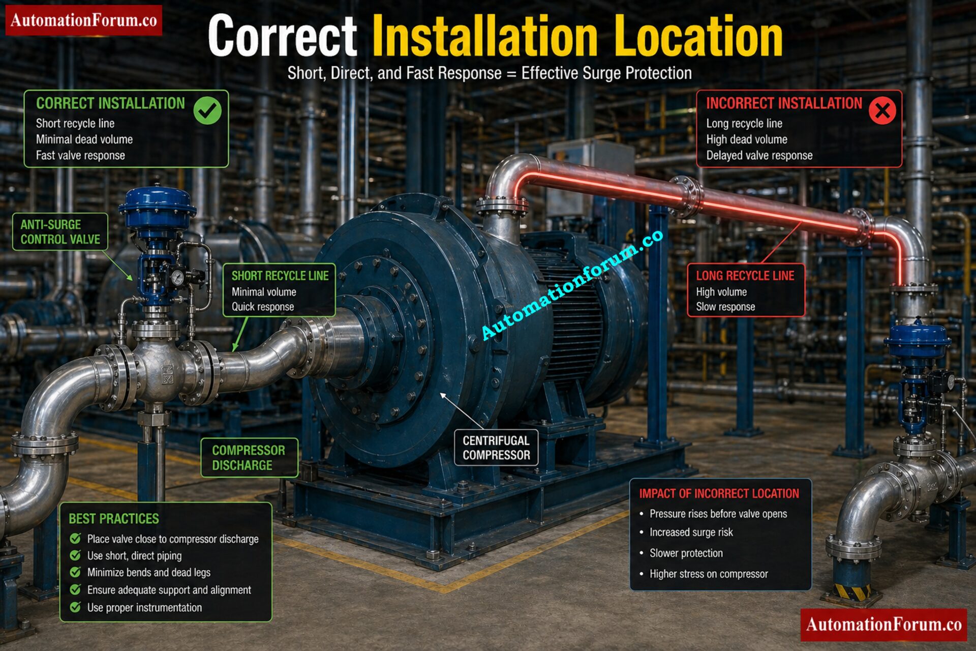 Anti Surge Control Valve Selection & Sizing Guide (2026)