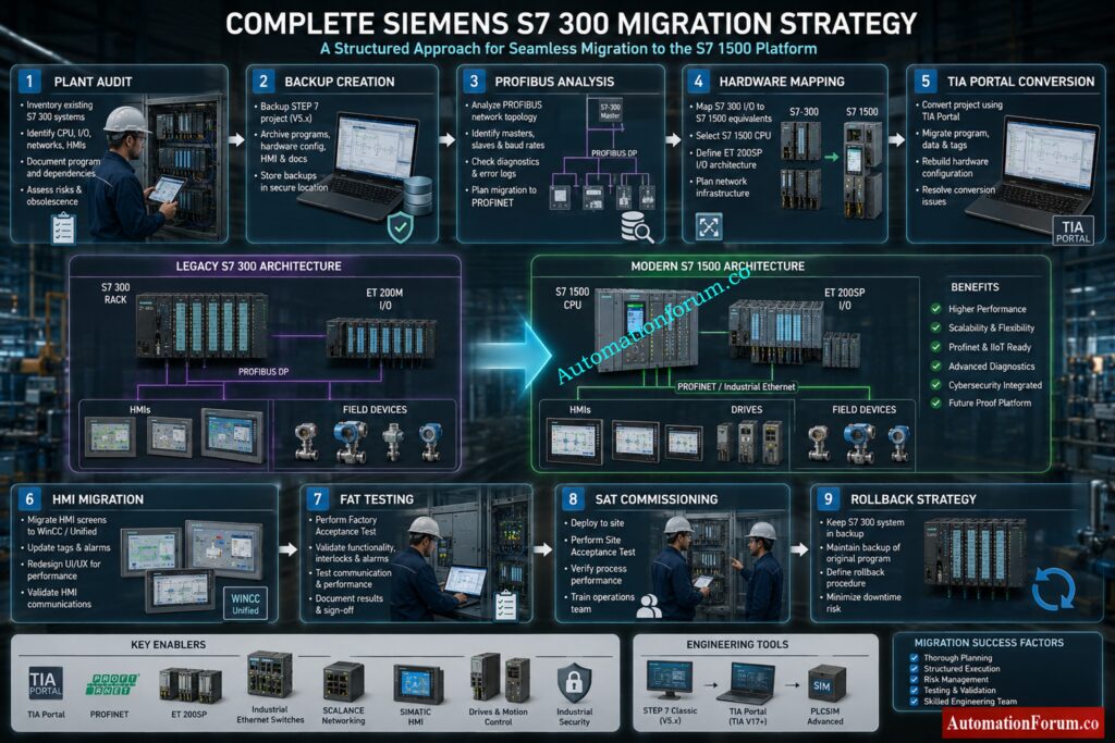 Siemens S7 300 Migration Guide: Discontinued to S7 1500