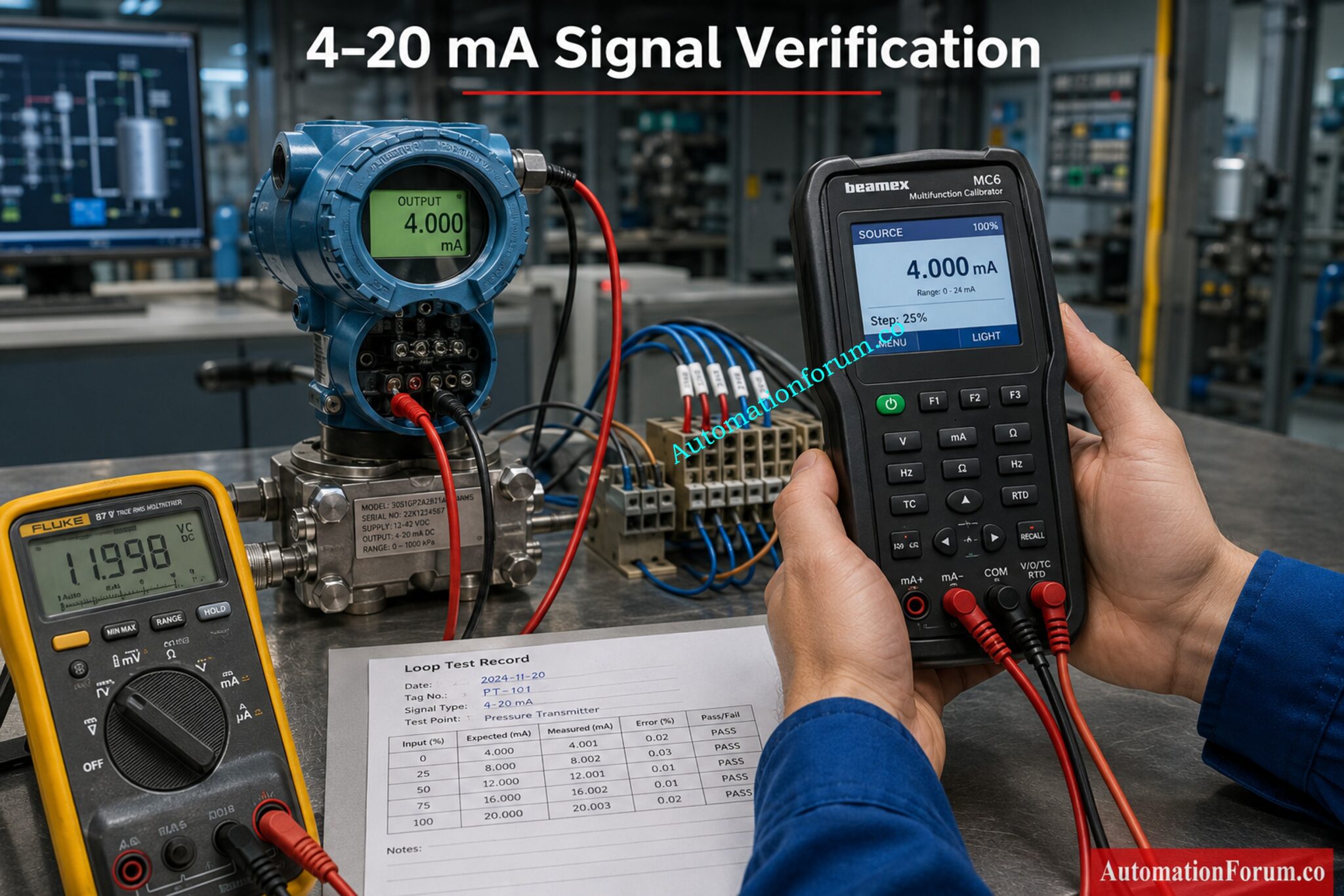 Transmitter Calibration Calculator: Calculate Span, LRV, URV & 4-20 mA ...